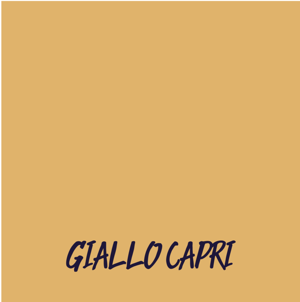 Vernice gesso GIALLO CAPRI SHABBY | I colori di Lucia - Mobili per Passione